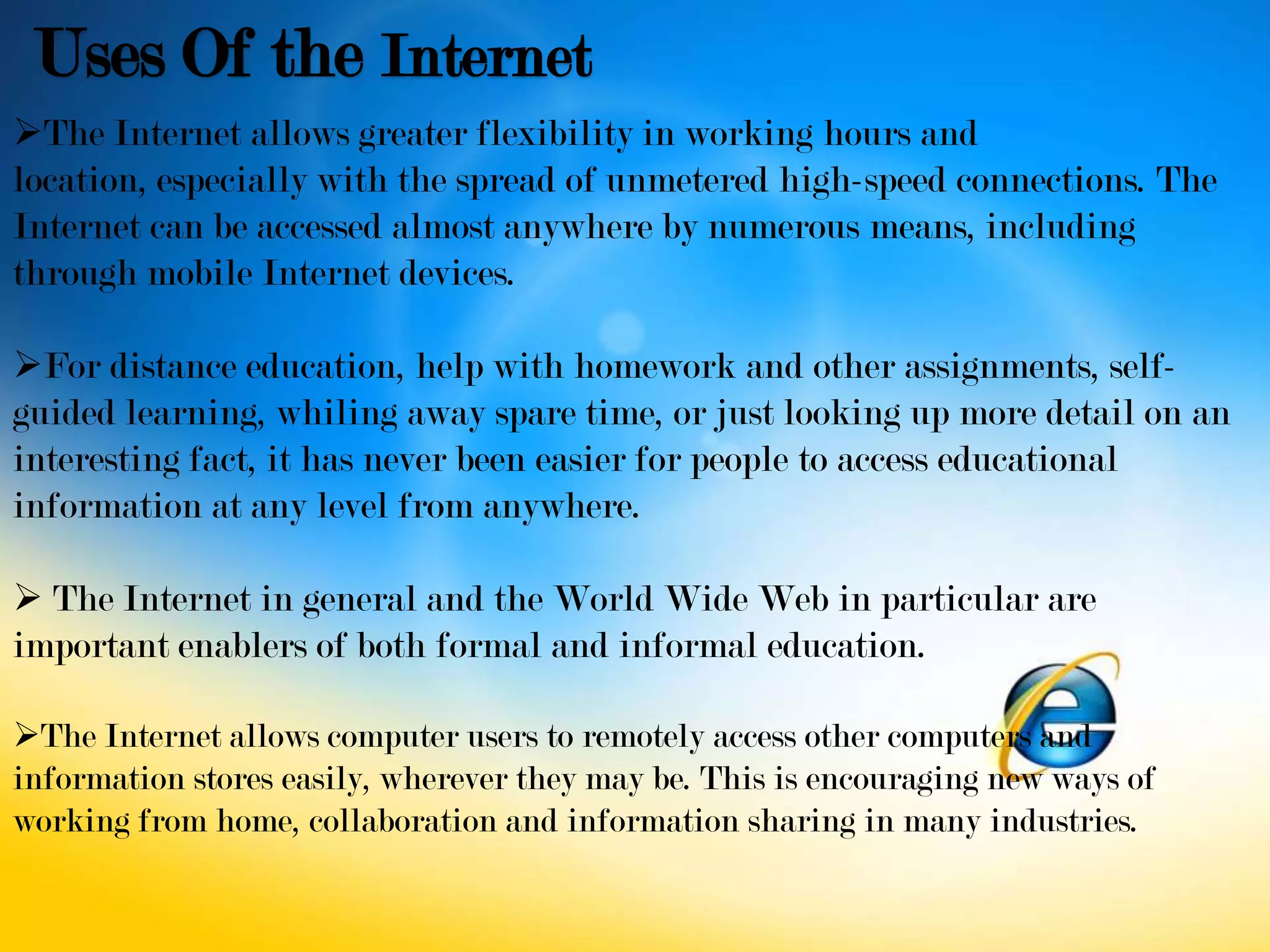 World Wide Web and Internet | PPTX