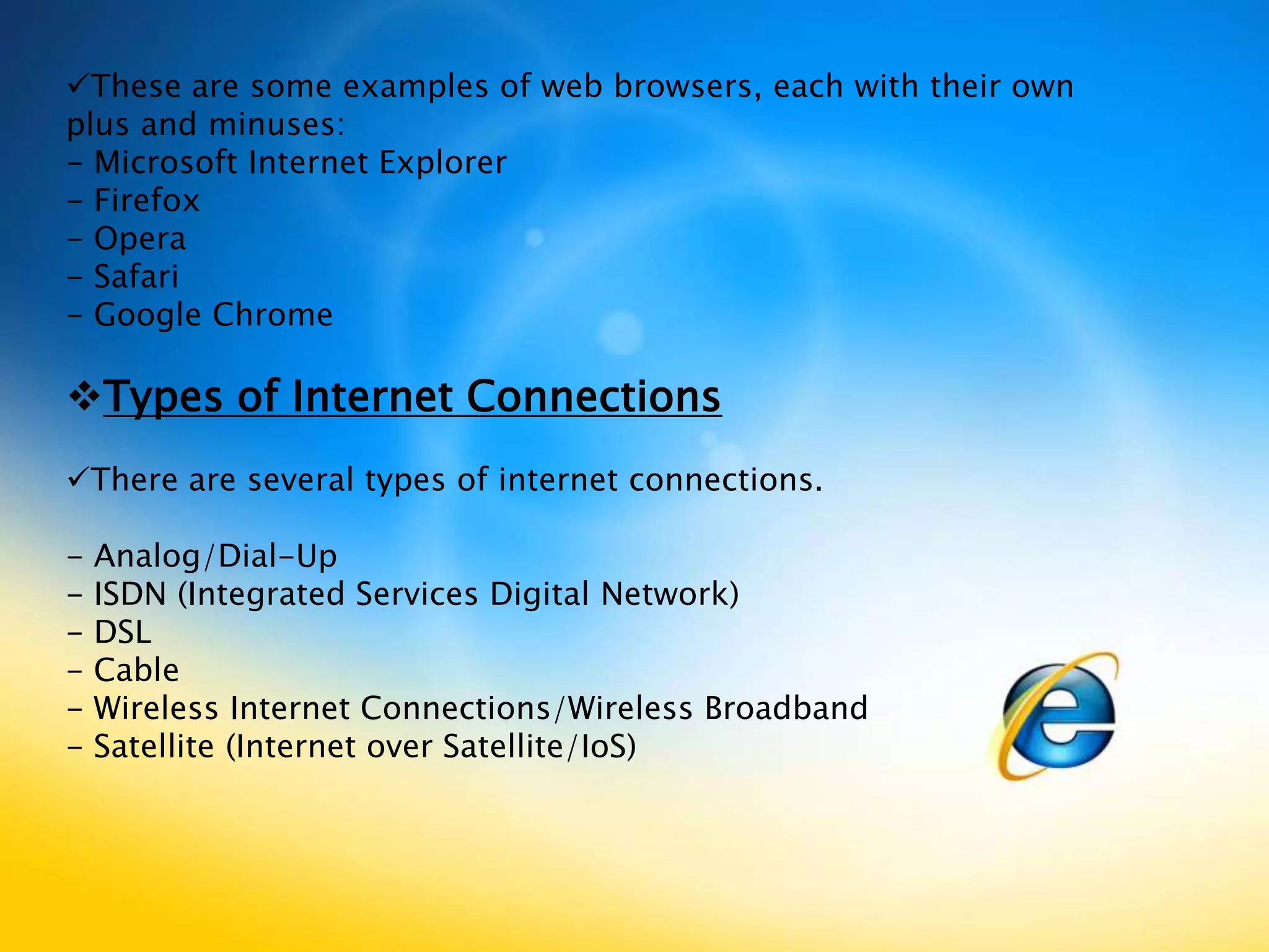 World Wide Web and Internet | PPTX