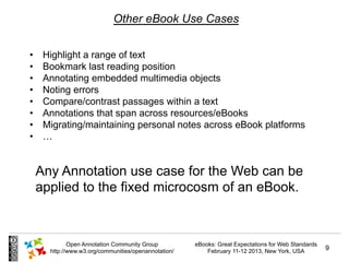 Open Annotation: Bridging the Divide? | PDF | Web Development | Internet