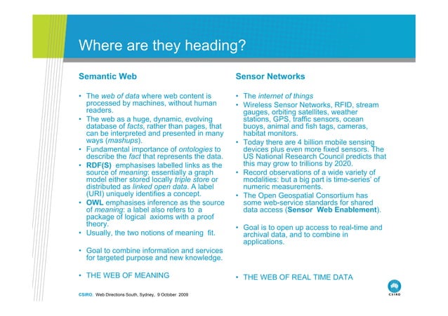 Kerry Taylor - Semantics & sensors | PPT