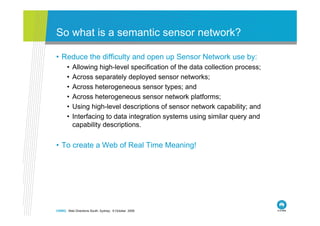 Kerry Taylor - Semantics & sensors | PPT