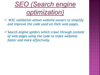 W3C validation | PPTX
