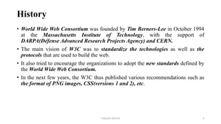 W3C (World Wide Web Consortium)Standard.pptx