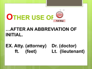 PUNCTUATION MARKS PART 1 | PPT