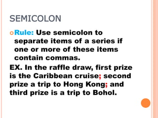 PUNCTUATION MARKS PART 2 | PPTX