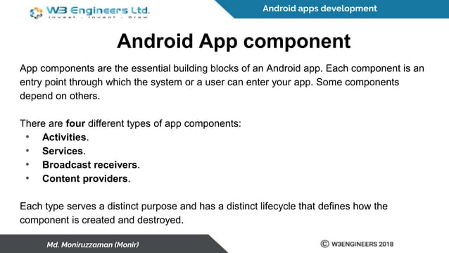 Android Apps Development Basic | PPT