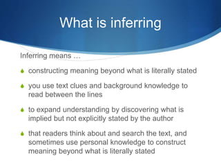 W3 inference pl | PPT