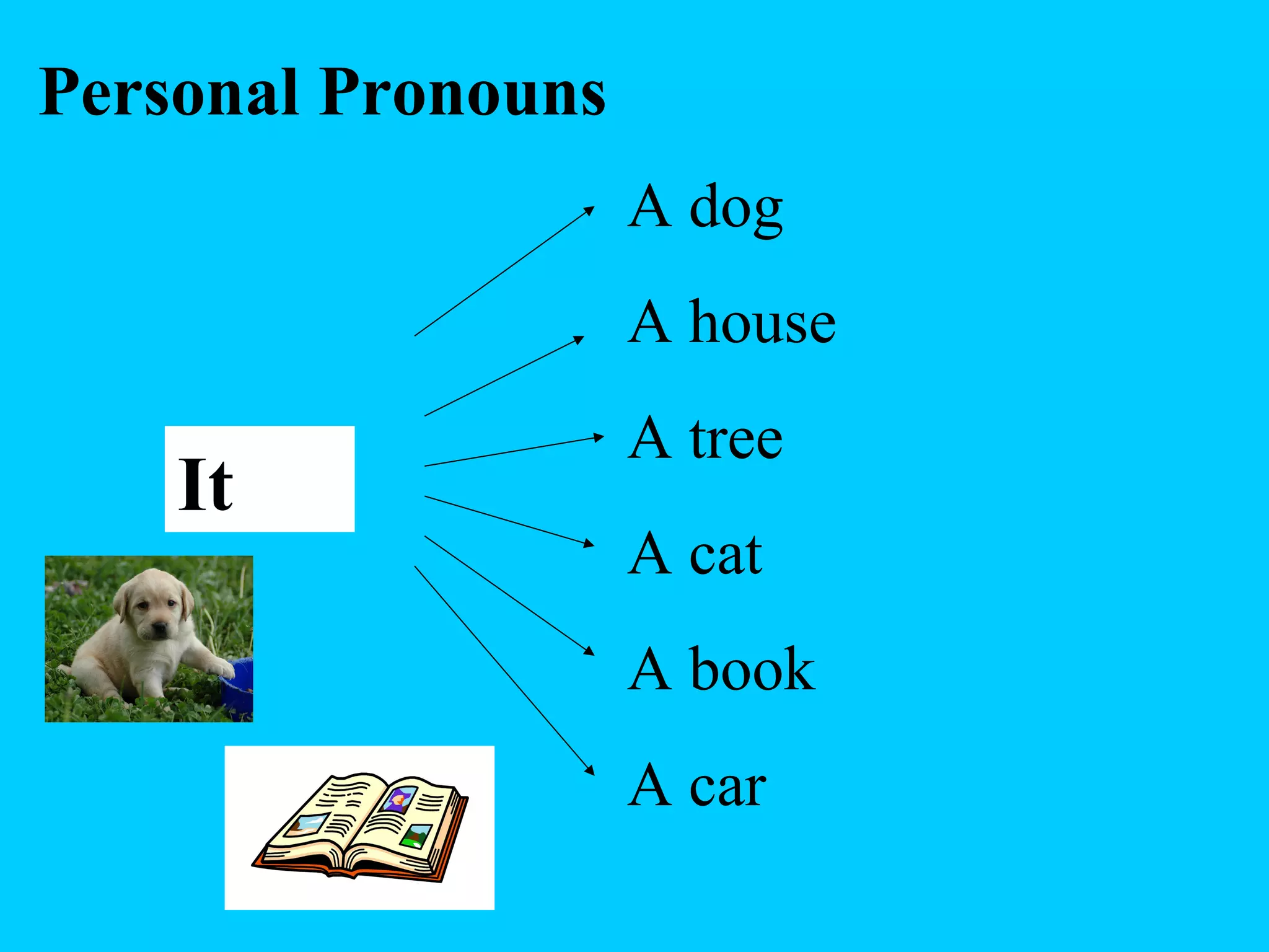 Personal pronouns + verb to be | PPT