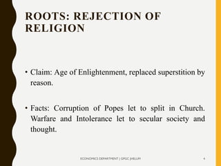 W3 ppt origins of western social science | PDF