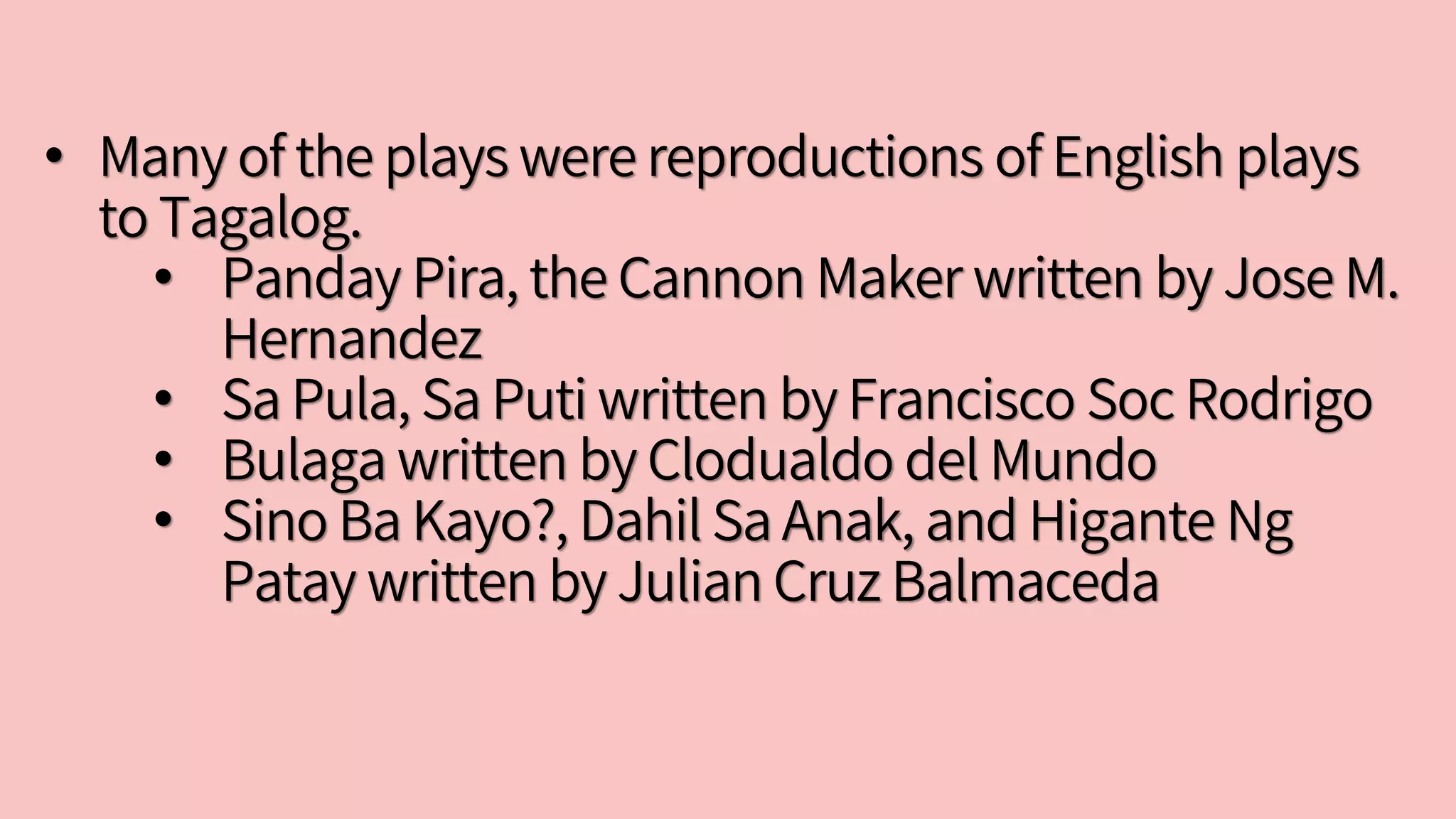 Philippine Literature during the American and Japanese Colonial Period ...