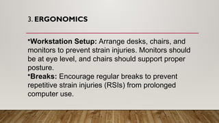 Safety Precautions When Working in ICT Environments | PPTX