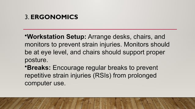 Safety Precautions When Working in ICT Environments | PPTX