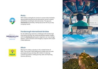 what3words brochure | PDF