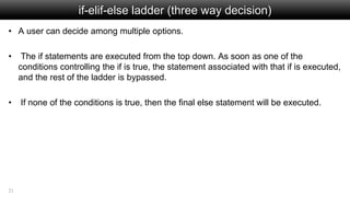 W4-DecisionMaking.pdf. python document. CS | PDF