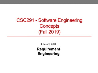 W4 lecture 7&8 - requirements gathering | PPT