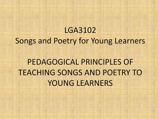 W4 pedagogical principles | PPT