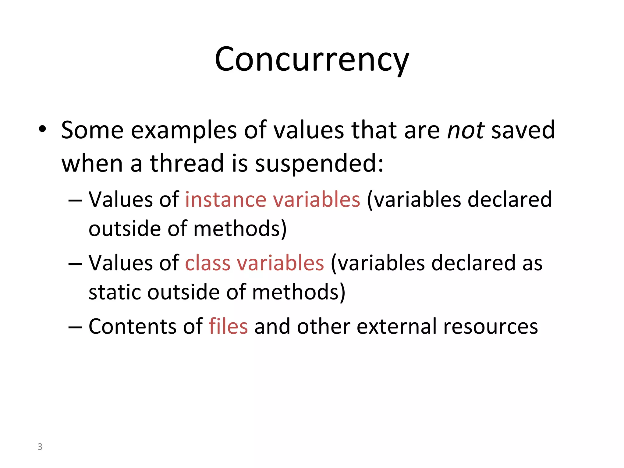 Servlet and concurrency | PPTX