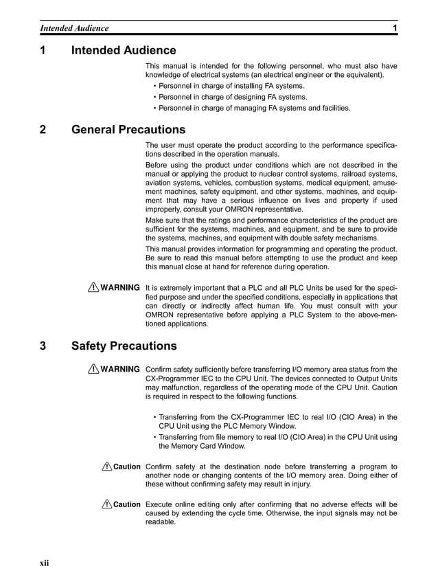 W427 e1-01+ws02-cpic1-e+cx programmer iec operation-manual | PDF