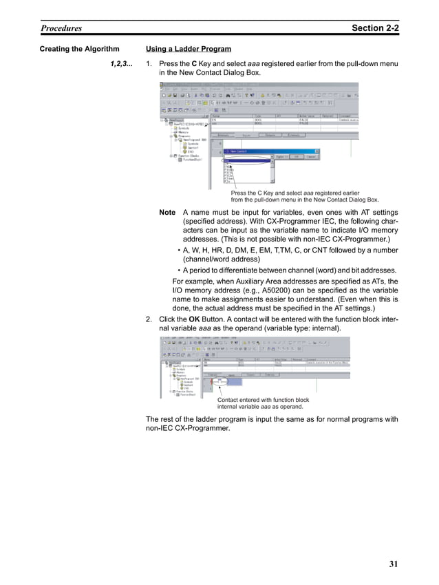 W427 e1-01+ws02-cpic1-e+cx programmer iec operation-manual | PDF