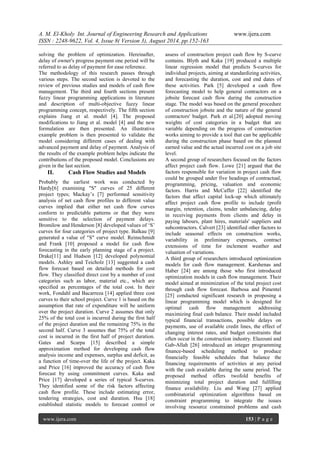 A Multi-Objective Fuzzy Linear Programming Model for Cash Flow Management | PDF