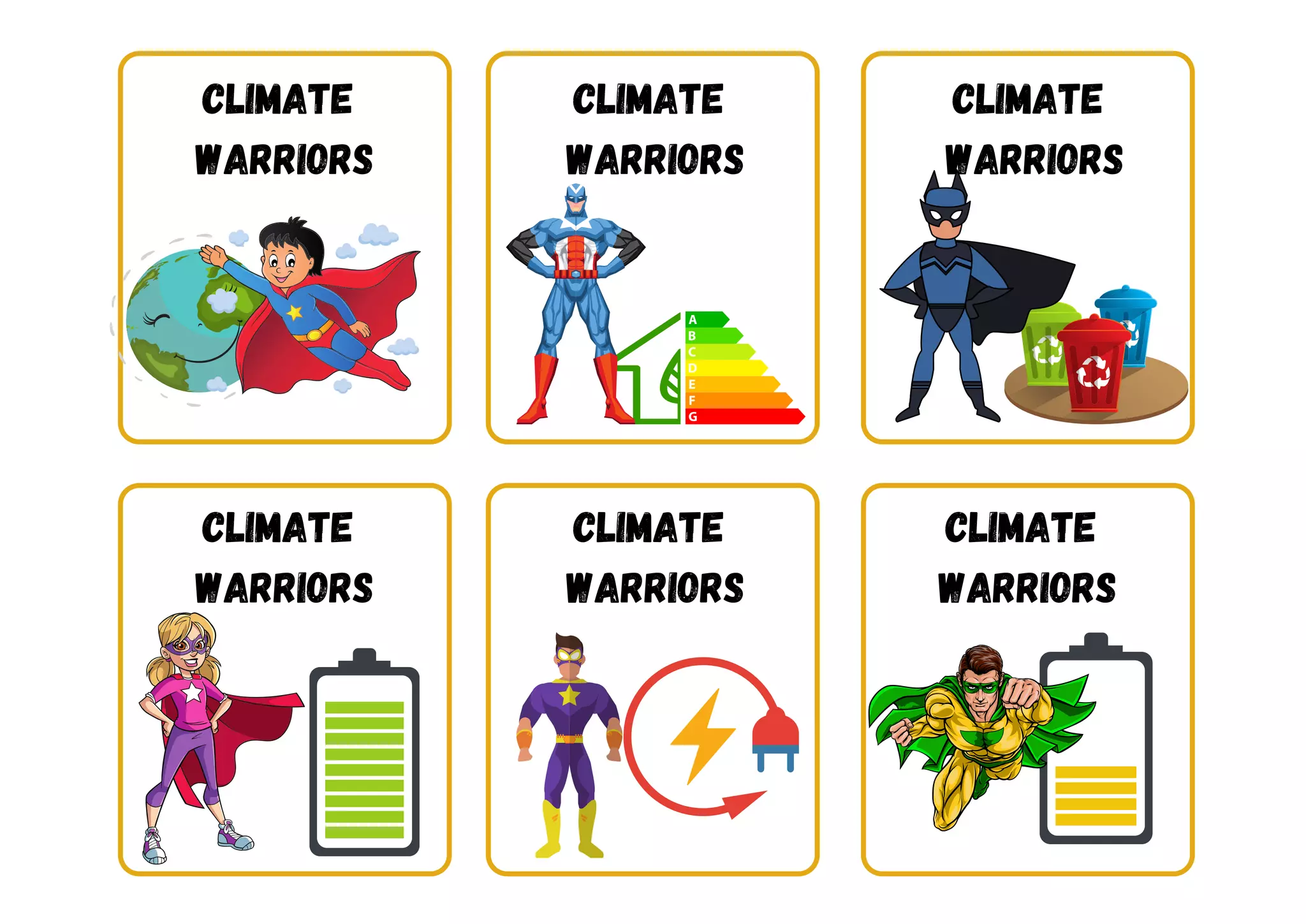 Climate Warriors Cards | PPT