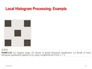 Histogram Processing | PPTX