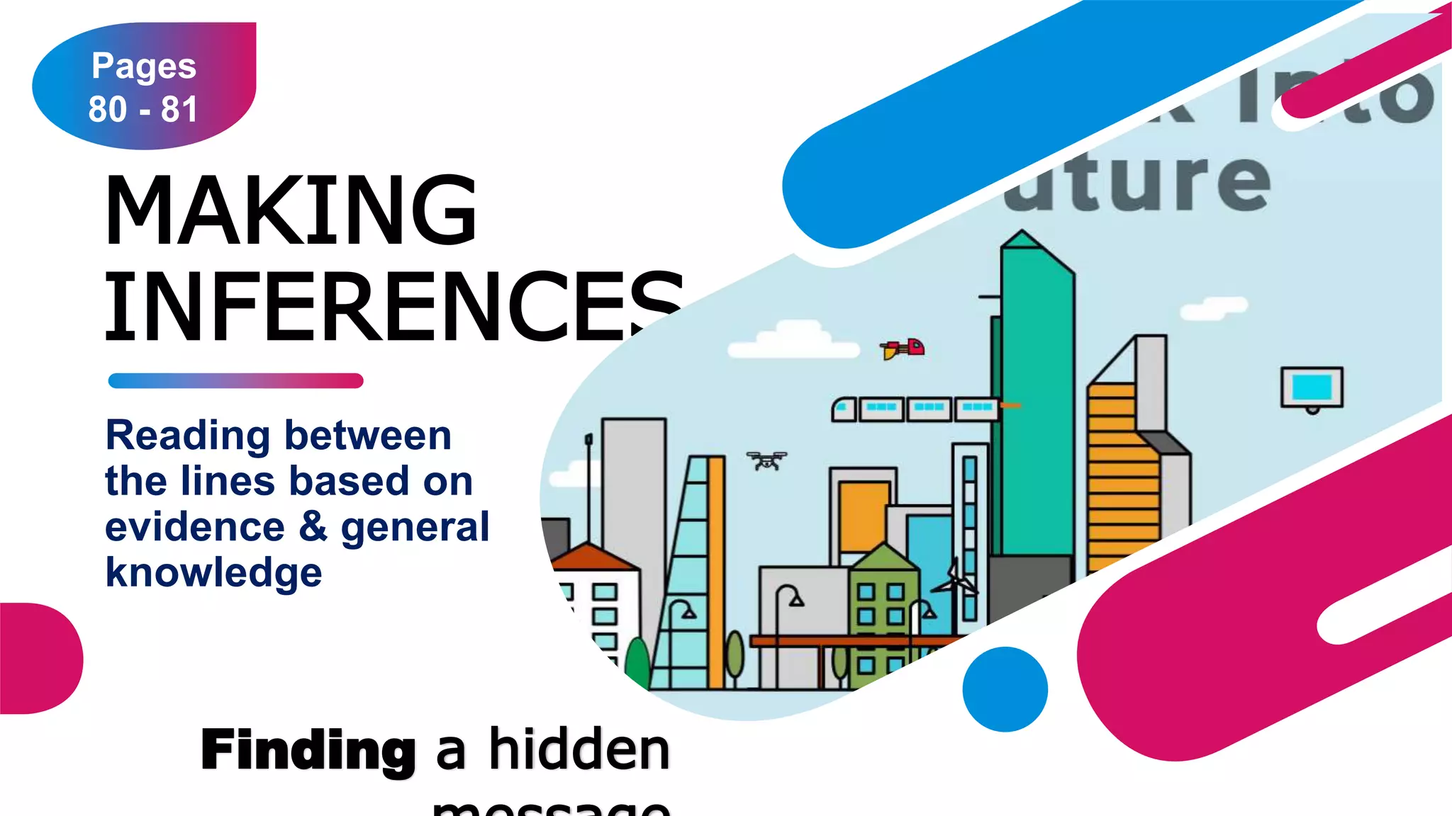 Predicting outcomes, making inferences & drawing conclusions | PPTX