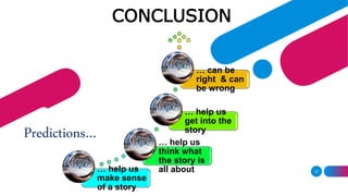 Predicting outcomes, making inferences & drawing conclusions | PPTX