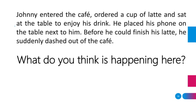 Predicting outcomes, making inferences & drawing conclusions | PPTX