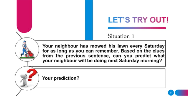 Predicting outcomes, making inferences & drawing conclusions | PPTX