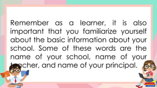 SELF,FAMILY. SCHOOL AND COMMUNITY of a Child | PPTX