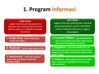 Pert. 9 genre program televisi | PPTX