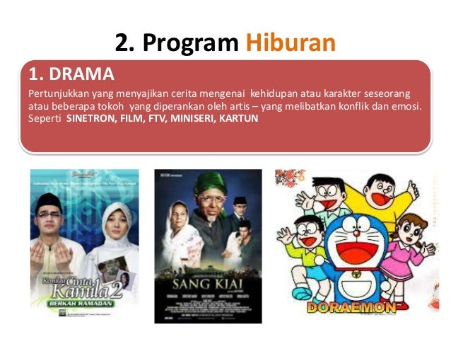 Pert. 9 genre program televisi