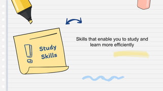 Week 4 Lesson on Study Skills and Time Management | PPT