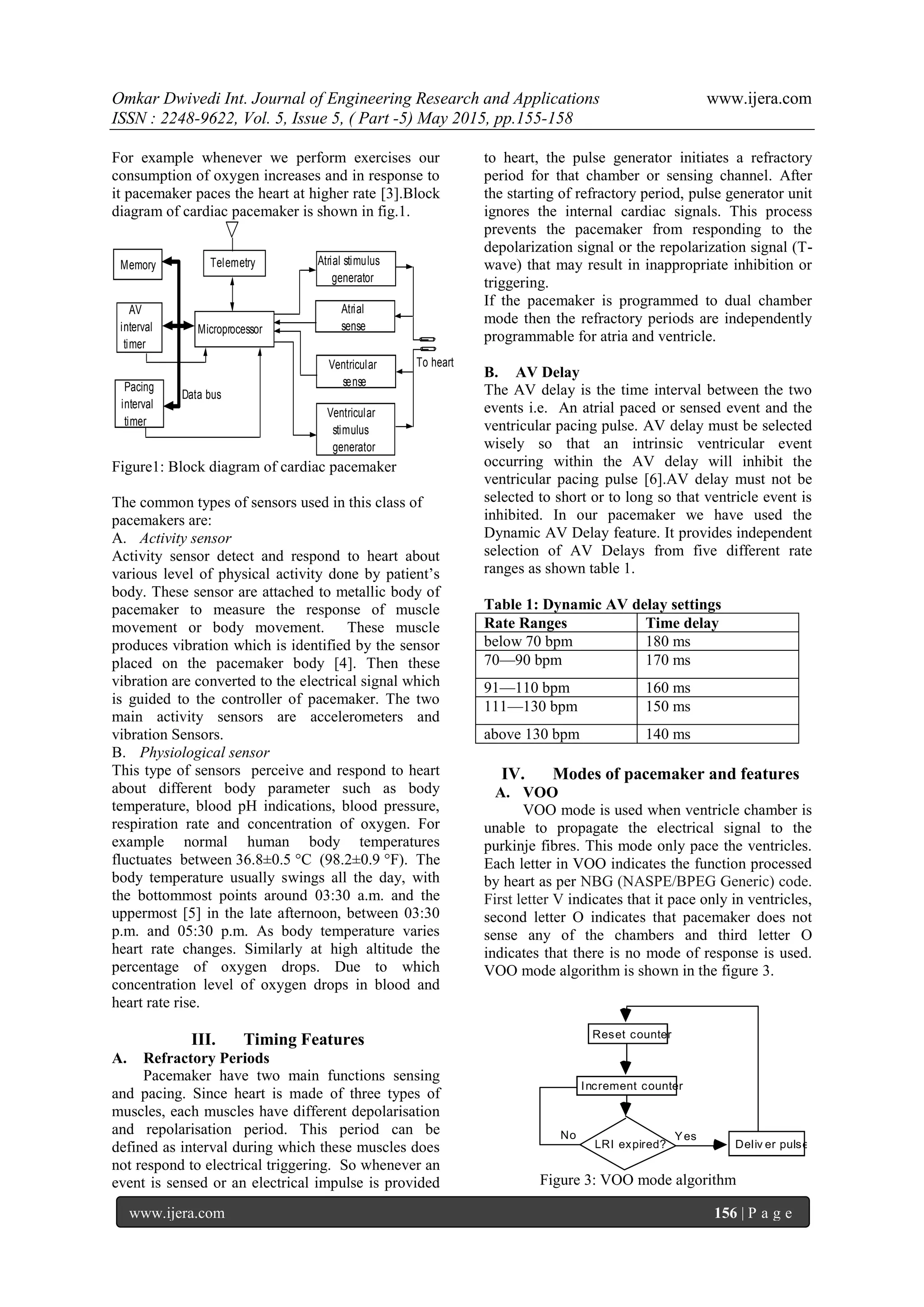 Design and Implementation of programmable Cardiac Pacemaker Using VHDL | PDF