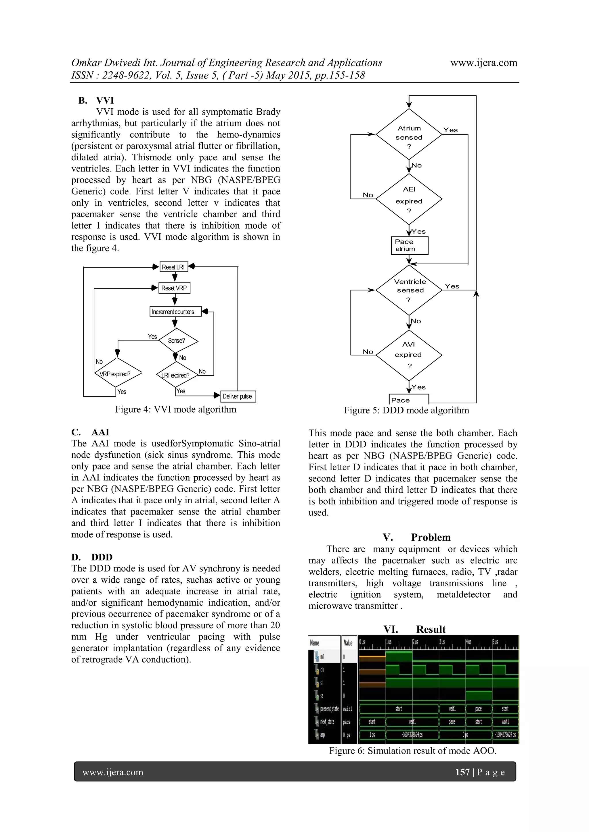 Design and Implementation of programmable Cardiac Pacemaker Using VHDL | PDF