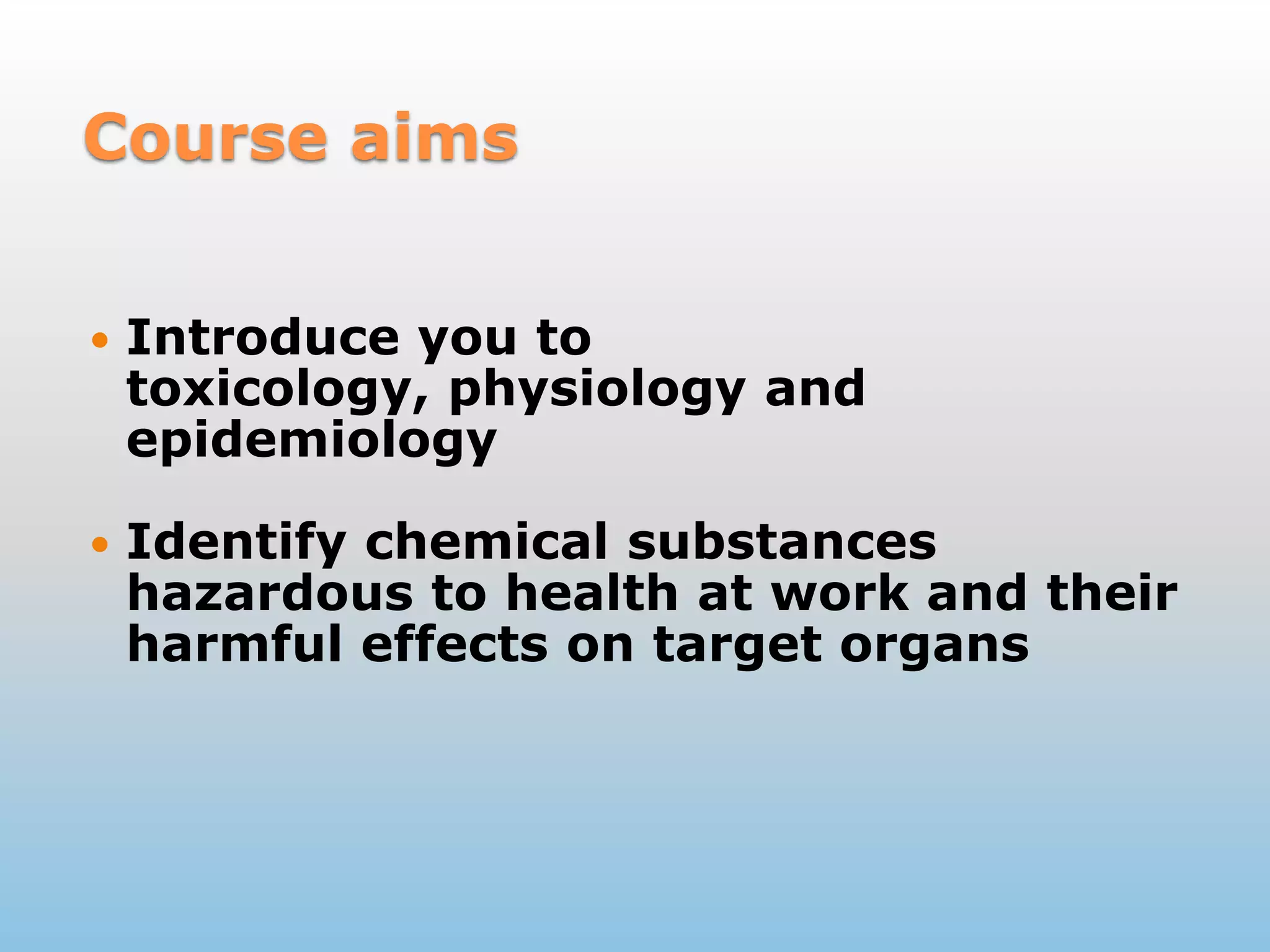 W507+Health+Effects+of+Hazardous+Substances | PPTX