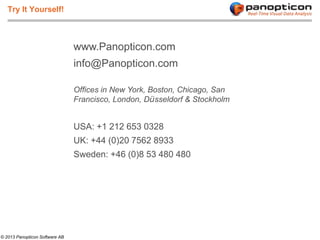 Panopticon Data Visualization Software 6.1.1 Introduction | PPTX ...