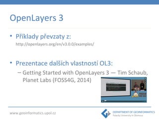 Workshop - Ruzicka - Webové mapy prakticky | PPT