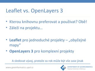 Workshop - Ruzicka - Webové mapy prakticky | PPT