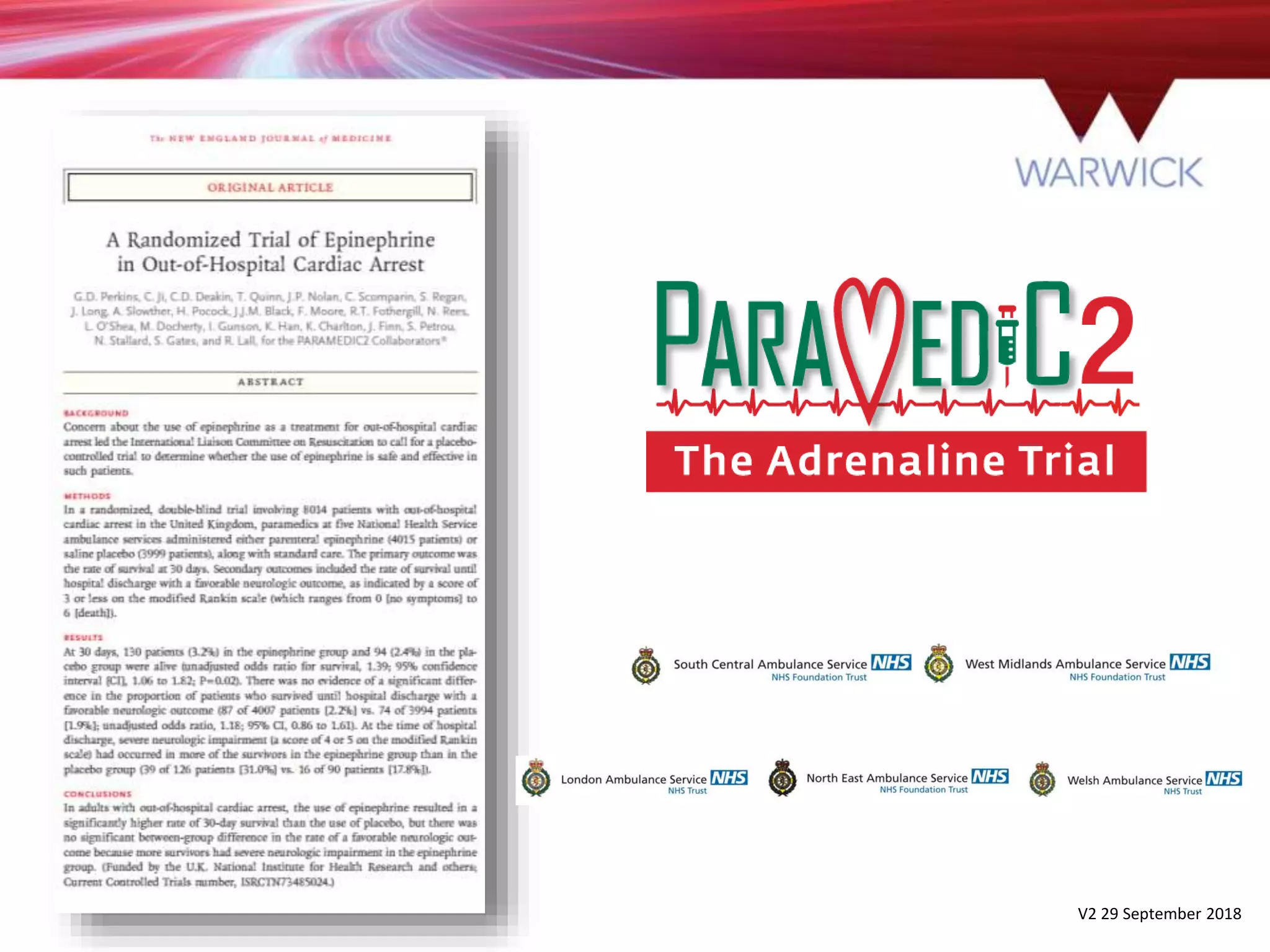 PARAMEDIC-2: A Randomized Trial of Epinephrine in Out-of-Hospital ...