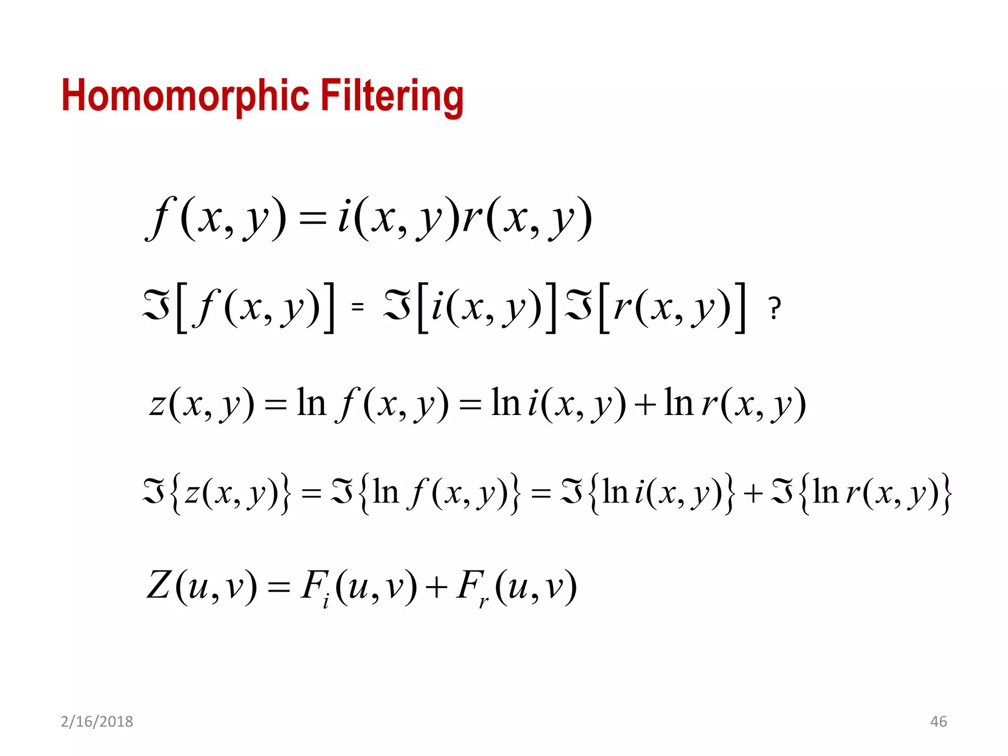 Image Filtering in the Frequency Domain | PPTX | Digital Audio ...