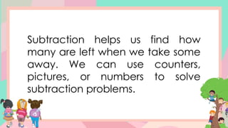 Solving Subtraction Problems W5 Q3 MATH 1.pptx