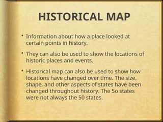 W5 types of maps for social studies grade level four | PPT