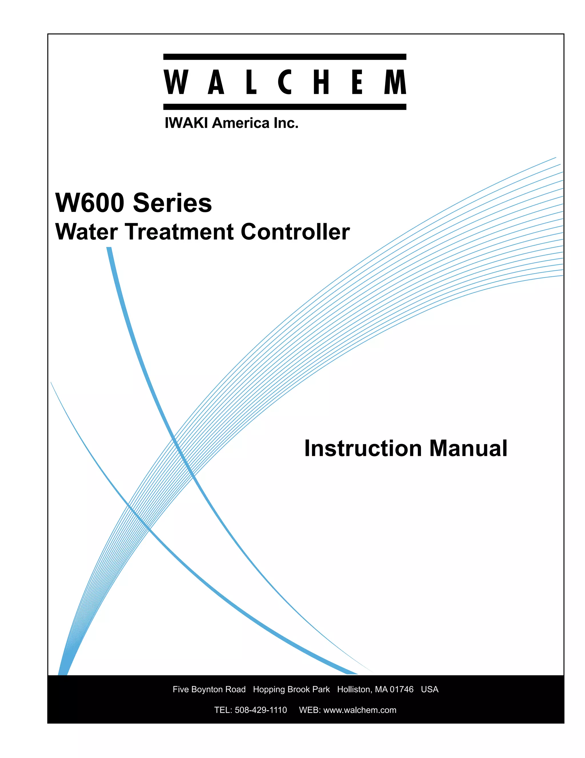 W600 Series Controller Manual | PDF