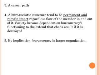 Understanding Bureaucracy in Public Administration | PPT
