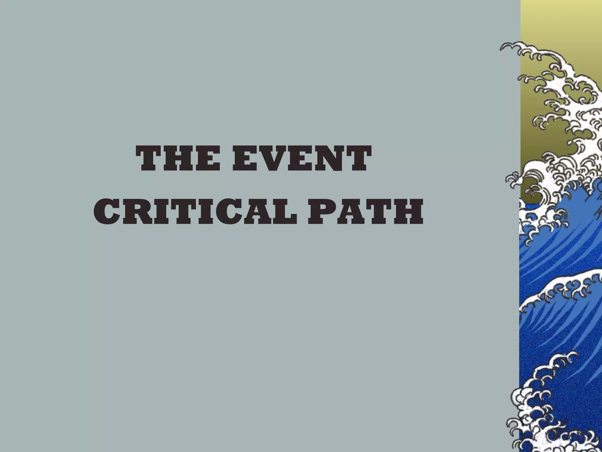 W6 critical path | PPT
