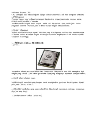 1 sejarah processor | PDF