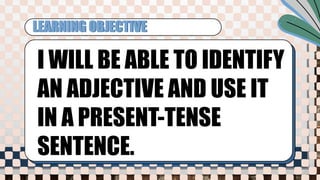 adjectives for grade 2 learn about adjectives | PPTX