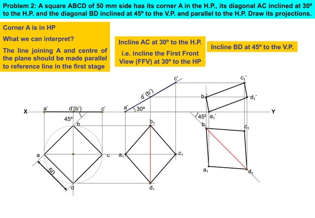 W7-S6-Projections of Planes inclined to Both RP's .pdf | Physics | Science
